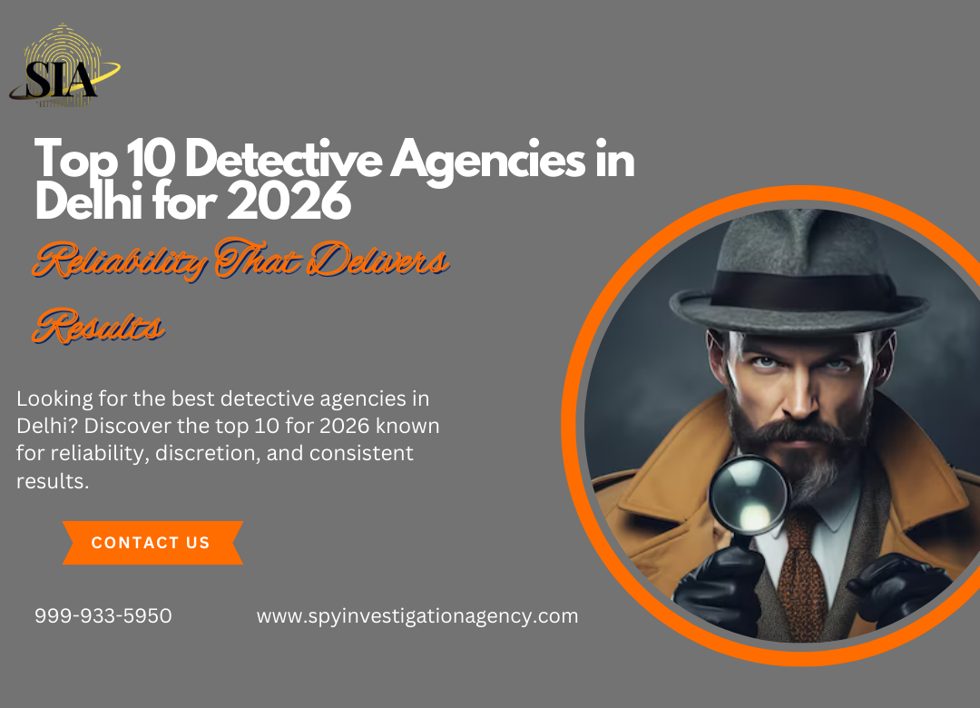 Top 10 Detective Agencies of Delhi in 2026